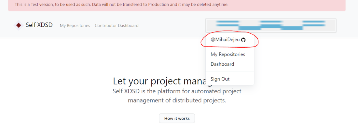 Implement "User profile" page · Issue #236 · self-xdsd/self-web · GitHub