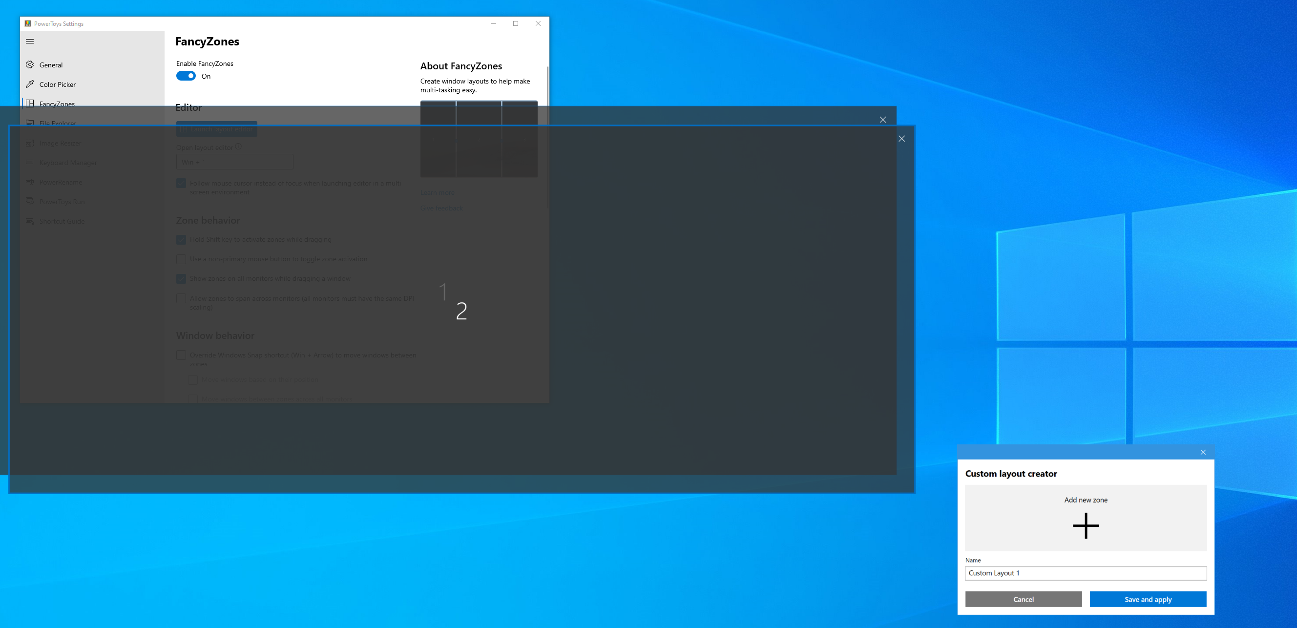 FancyZones Editor error: monitor match not found · Issue #8341 ...