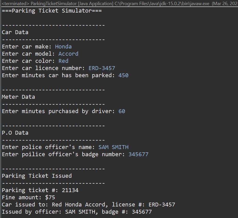 GitHub - mlkasule/PoliceOfficer_TicketSimulator: * For this assignment ...