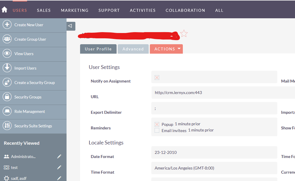 User Preferences Wrong Label · Issue #9021 · salesagility/SuiteCRM · GitHub