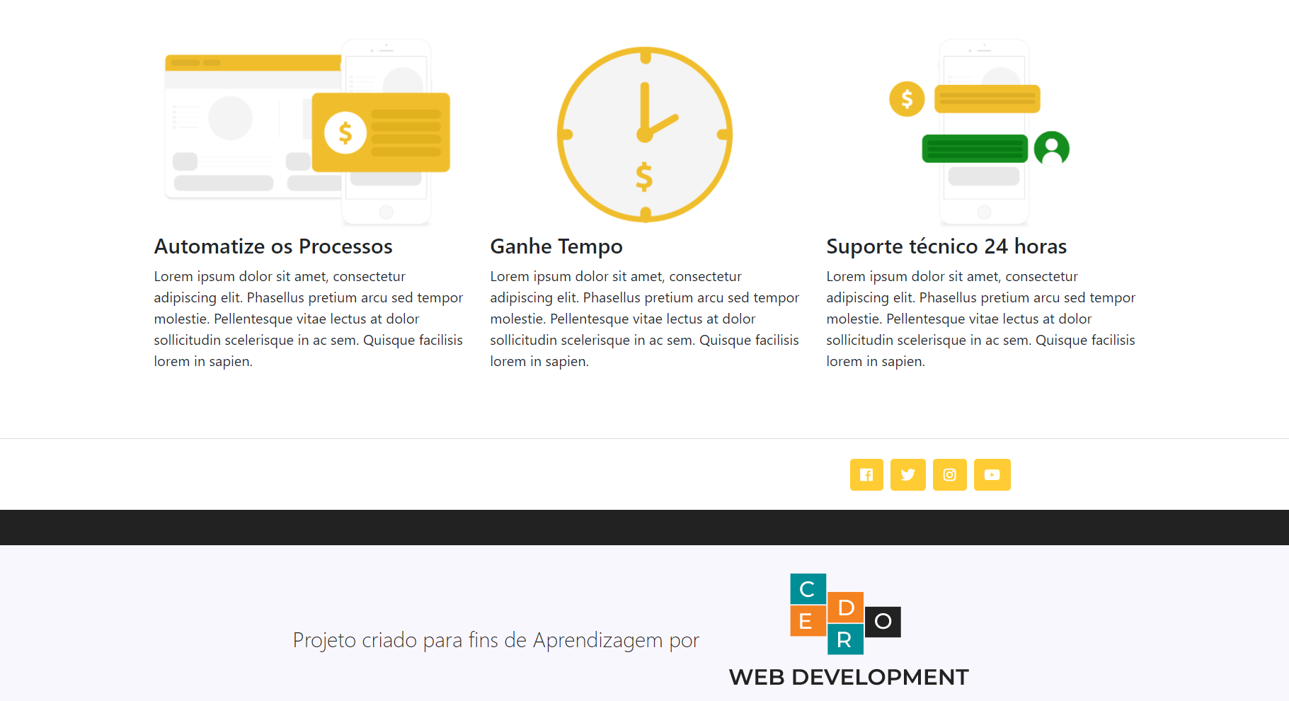 GitHub - CarolinaCedro/cedro-finance-Bootstrap: Projetinho criado com foco em utilizar a ...