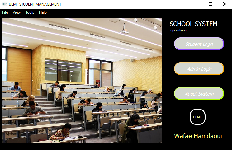 GitHub - wafaehamdaoui/Student_management-app: this is my final project ...