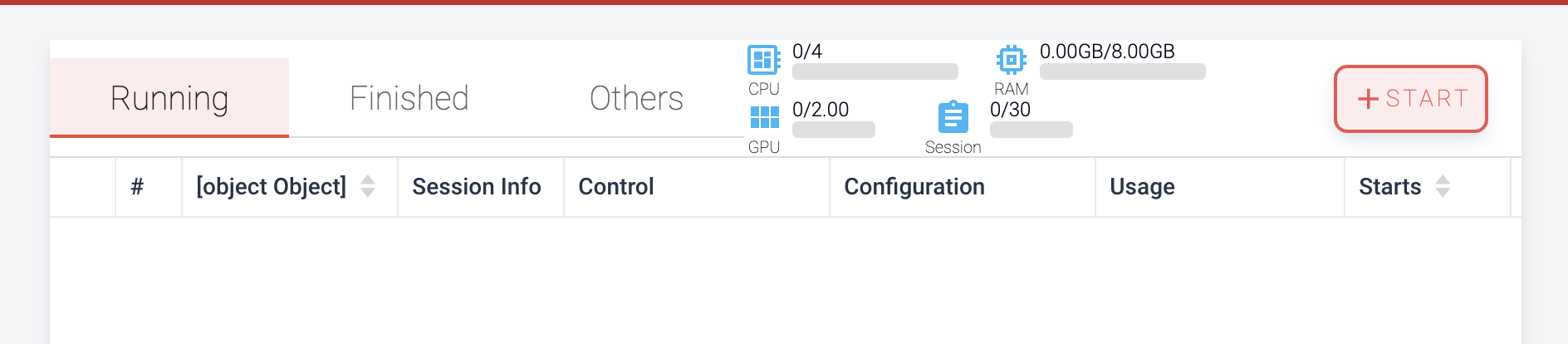 Strange column in session list page for admins · Issue #173 · lablup/backend.ai-webui · GitHub
