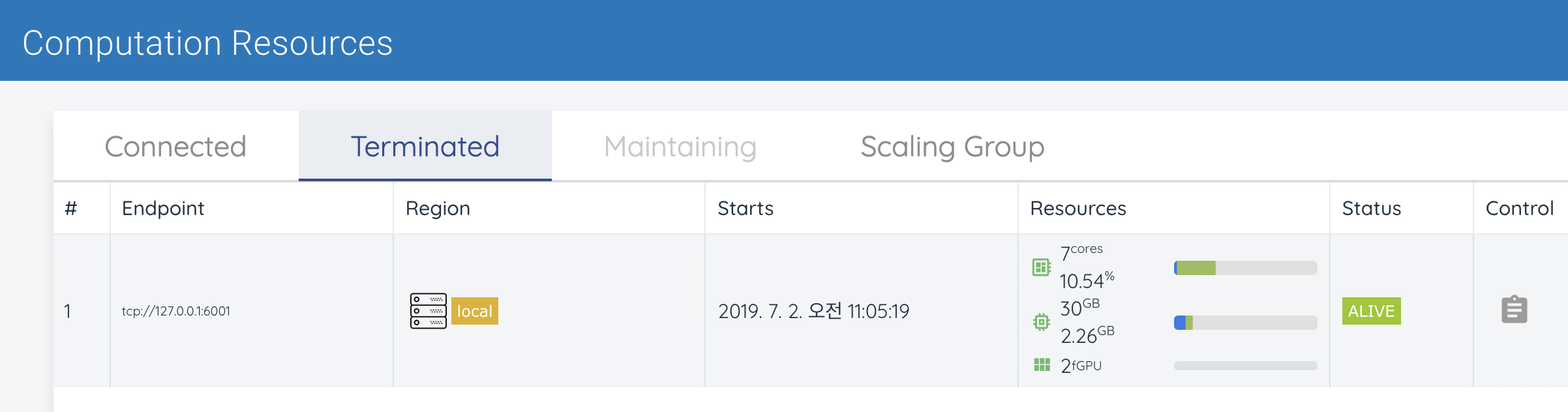 Alive agent is listed in the Terminated Agents tab · Issue #306 ...