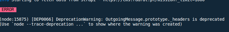 Update Of Gatsby Source Filesystem Package Due To Deprecation Warning · Issue 177 · Gatsby Uc 9200