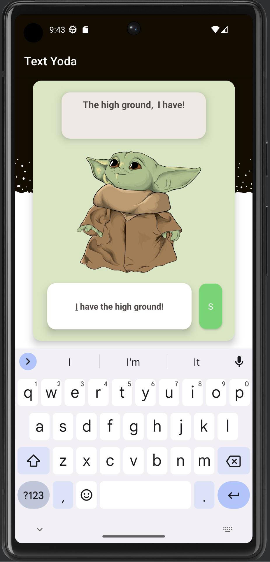 GitHub - zacpalmer1/TextYodaApp