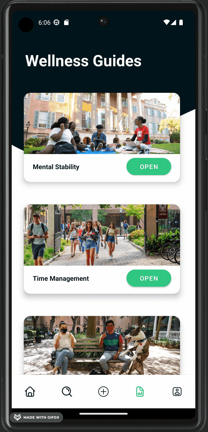 GitHub - zacpalmer1/StudentHealthApp: A mobile application build for ...