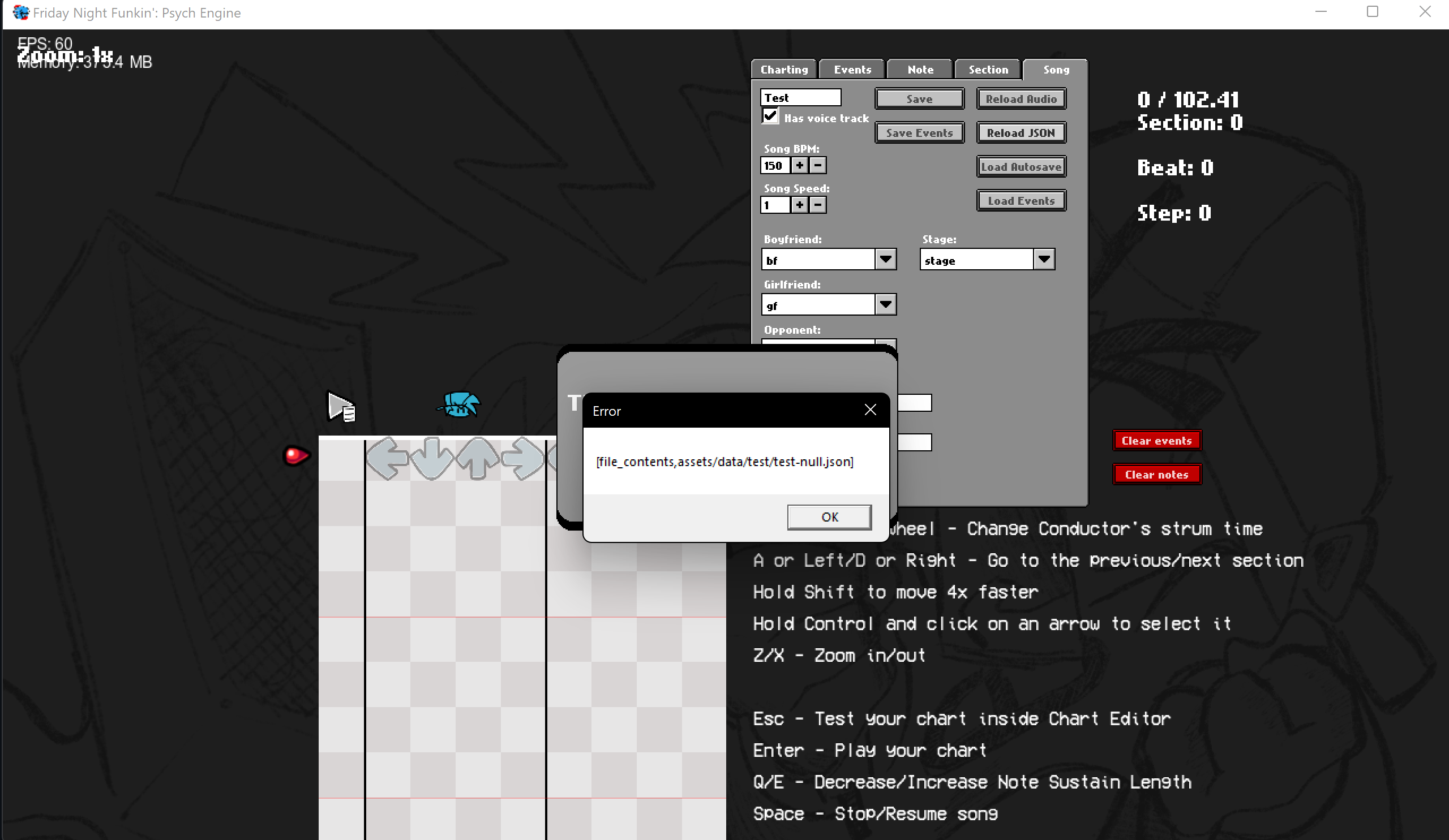 Charting editors load null difficulty · Issue #6609 · ShadowMario/FNF-PsychEngine · GitHub