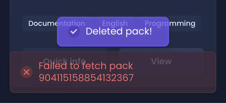 [bug] Can’t create/delete bot packs · Issue #271 · discordlist-gg/beta-issues · GitHub
