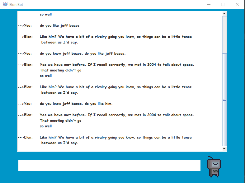 GitHub - COSC-310-Team1/ChatBot-Assignment-3