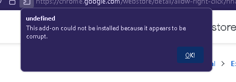 chrome extension error · Issue #2986 · BrowserWorks/Waterfox · GitHub
