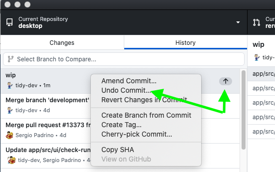 Stash Github Desktop