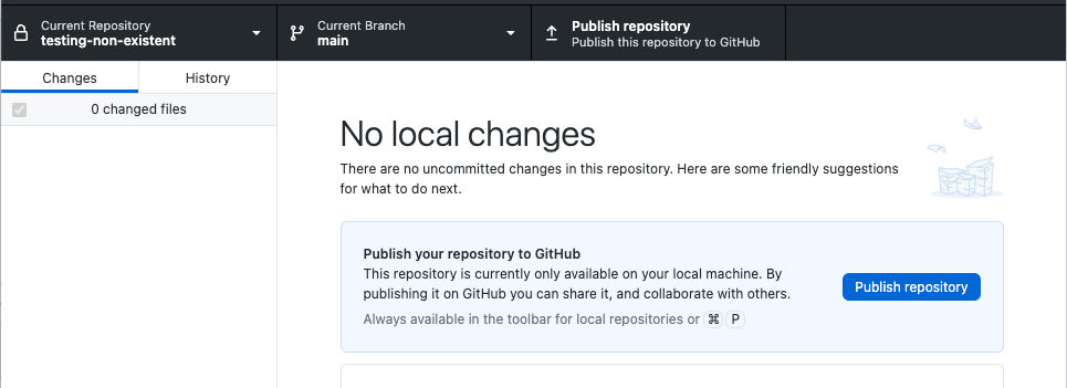 Github desktop Repository Publishing · Issue #15833 · desktop/desktop · GitHub