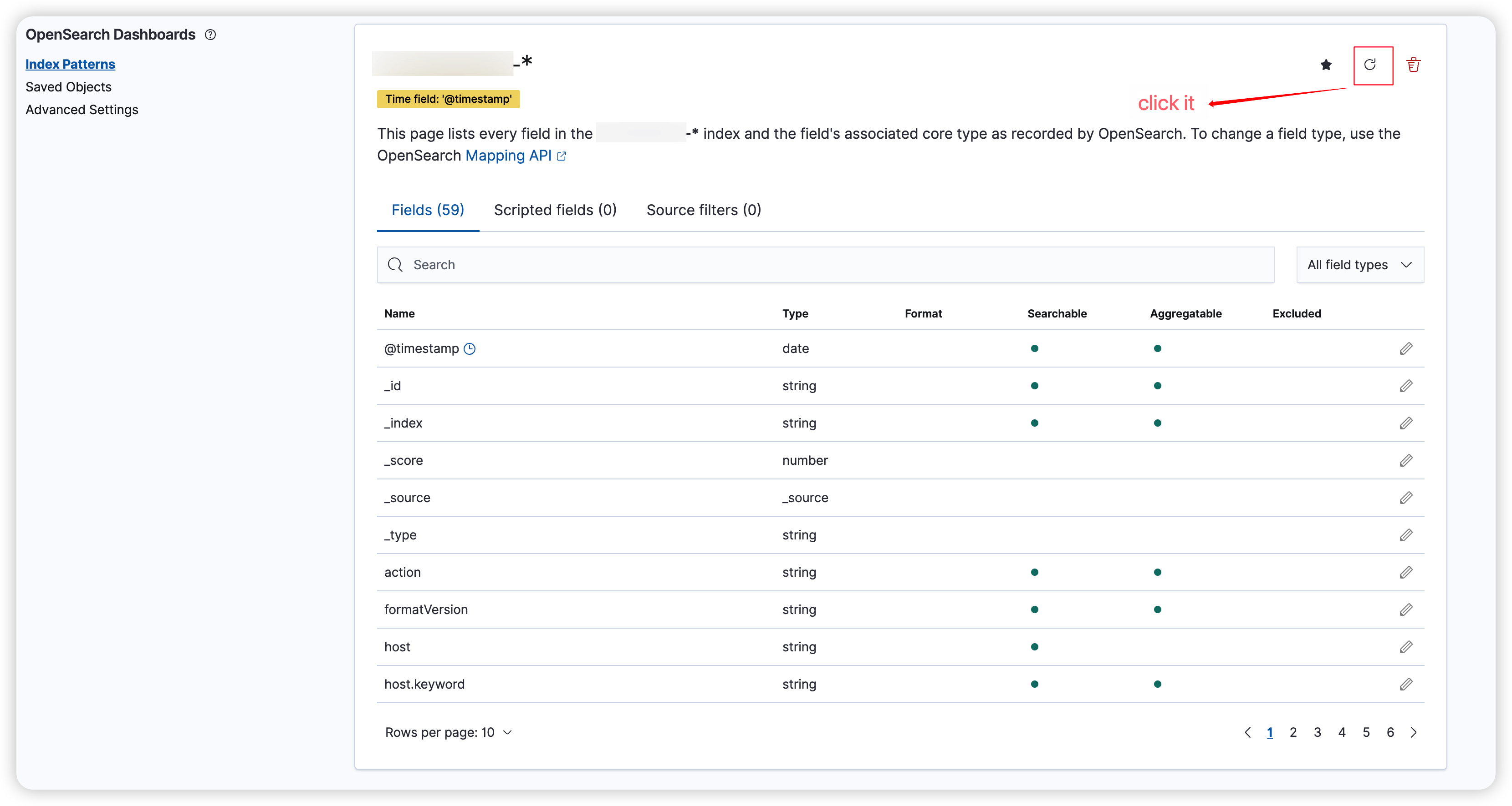 OpenSearch: ratelimit rule matched label . when filter with non-terminate action =count. The ...