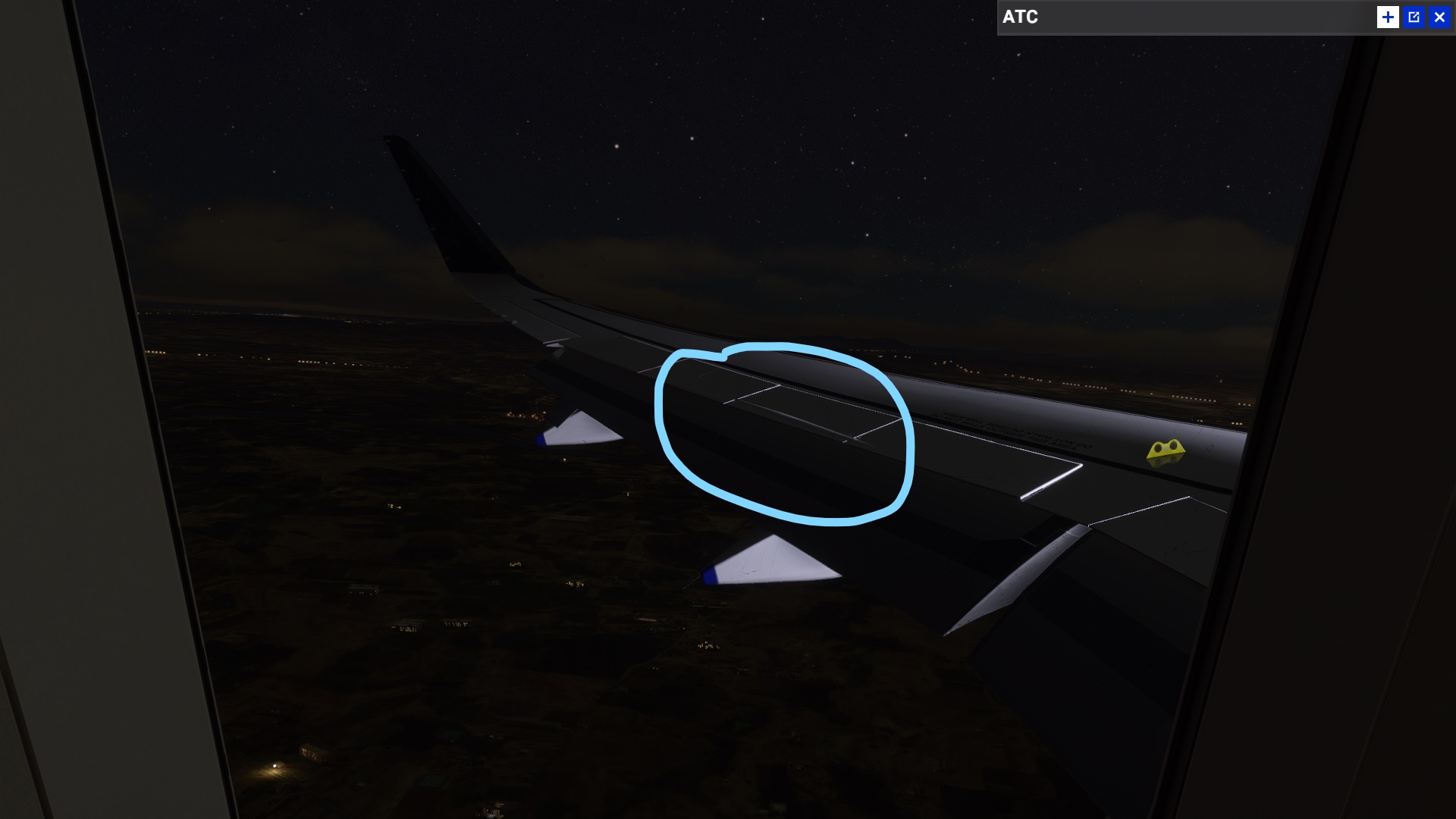 At Flaps full, flaps emerge out of spoilers. · Issue #4866 · flybywiresim/aircraft · GitHub