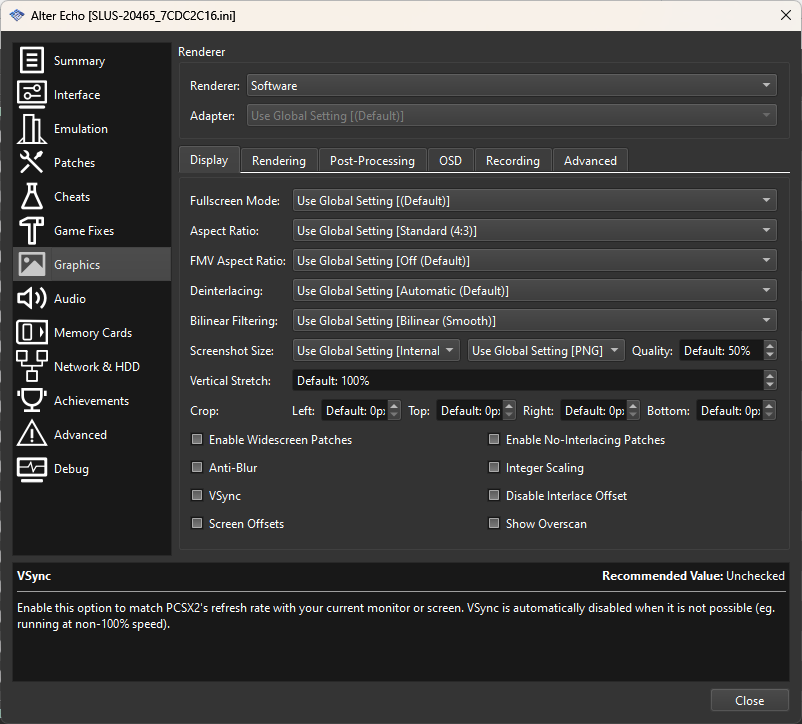 [BUG]: Alter Echo: depth emulation issues, broken DoF in HW renderer · Issue #8984 · PCSX2/pcsx2 ...