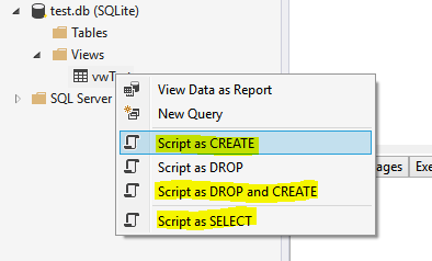 SQLite View Problem #2 · Issue #676 · ErikEJ/SqlCeToolbox · GitHub