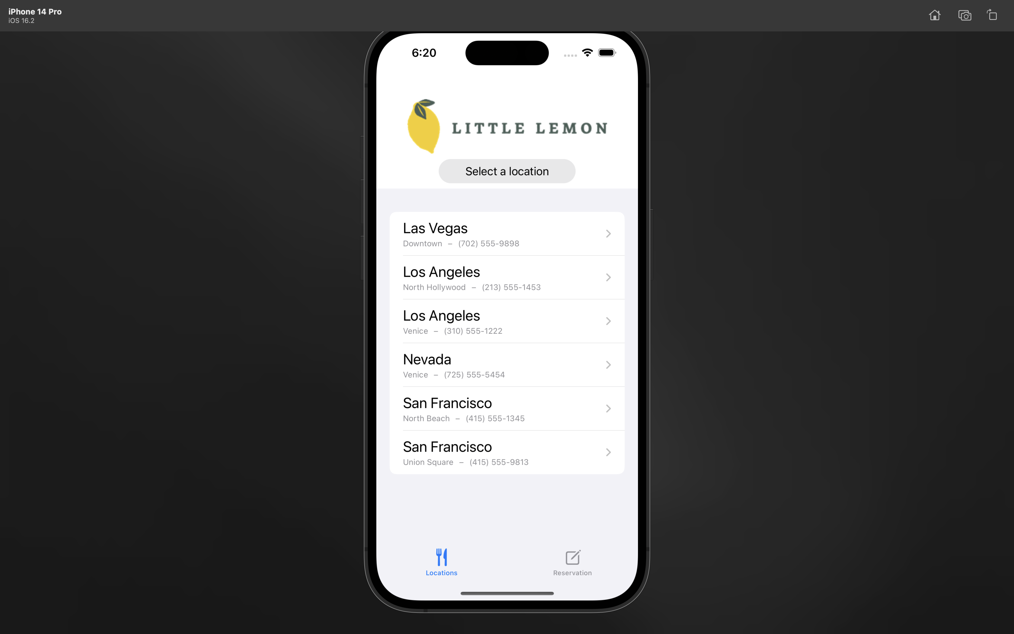 GitHub - merturhan/LittleLemon-Reservation: LittleLemon-Reservation App - SwiftUI