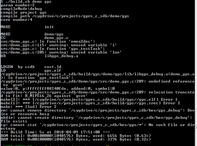 Gcvt Not Working Issue 107 Ai Thinker Open GPRS C SDK GitHub