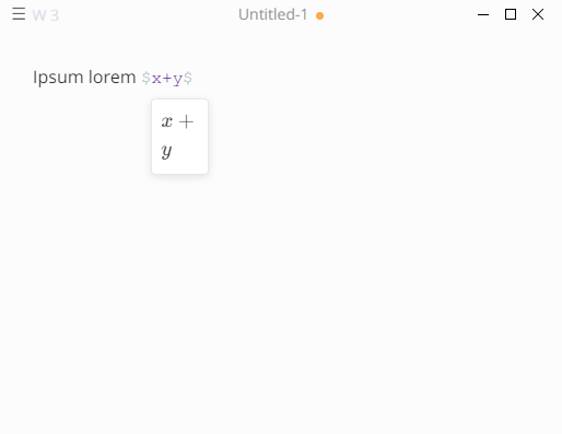 Previews of inline math equations · Issue #419 · marktext/marktext · GitHub