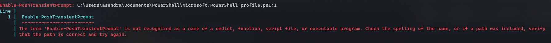How to enable transient prompt · JanDeDobbeleer oh-my-posh · Discussion ...