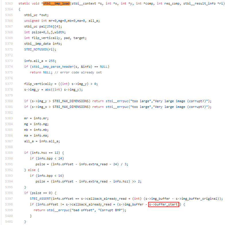 stb_image.h error loading bmp from memory. · Issue #994 · nothings/stb · GitHub