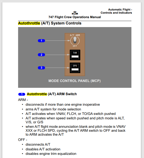 Autothrottle Disconnect · Issue #299 · mSparks43/747-400 · GitHub