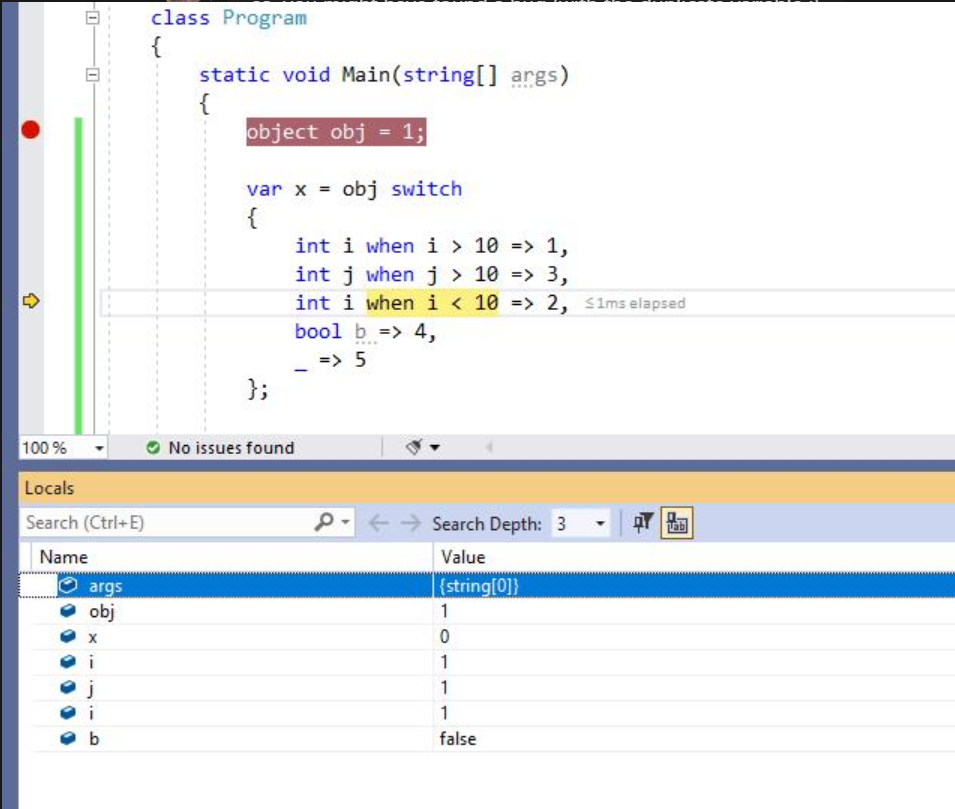 Duplicate locals are emitted for switch expression arms · Issue #50301 · dotnet/roslyn · GitHub