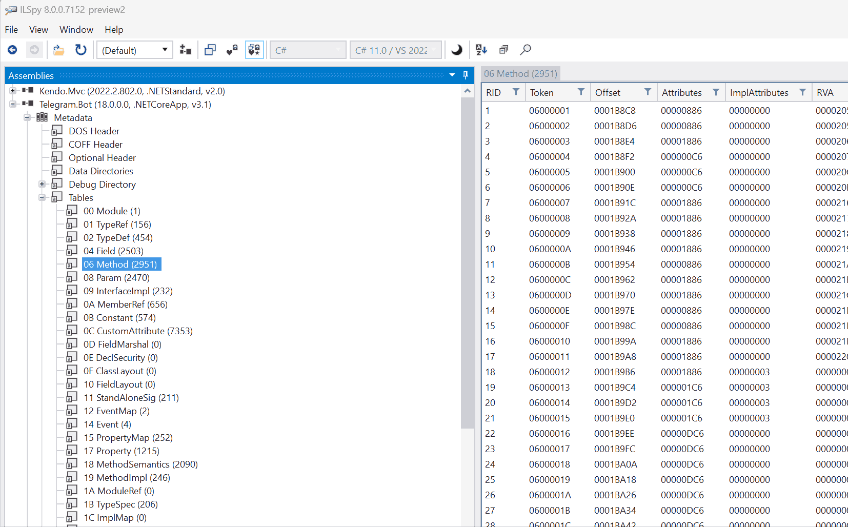 Add Option To Display Row Numbers In Hex By Davidwengier Pull Re 