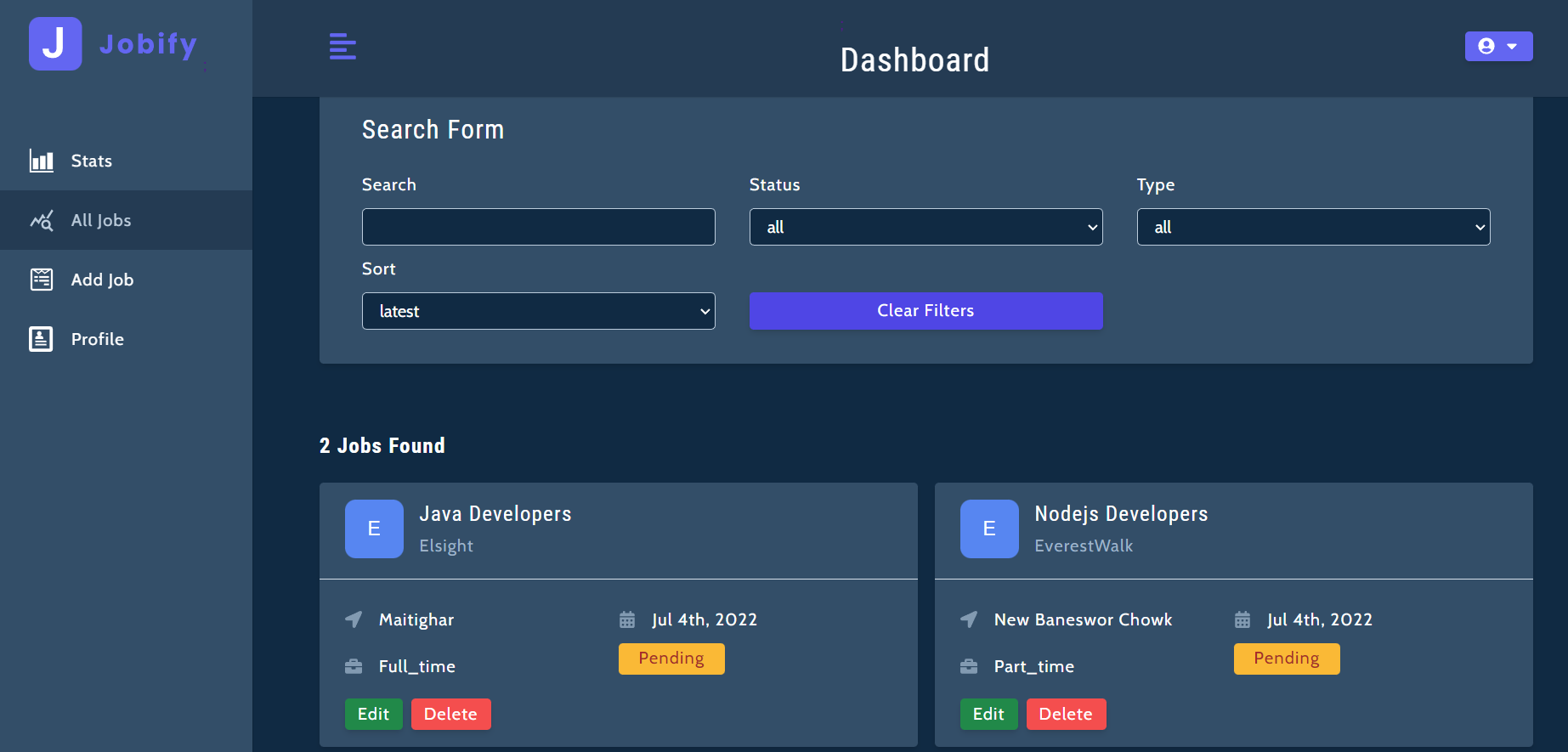 GitHub - reaver72/job-tracker-jobify