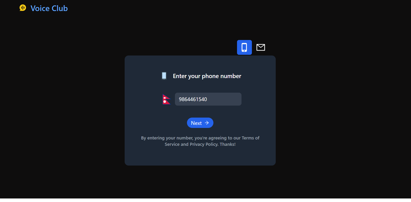 GitHub - reaver72/webrtc-voiceclub