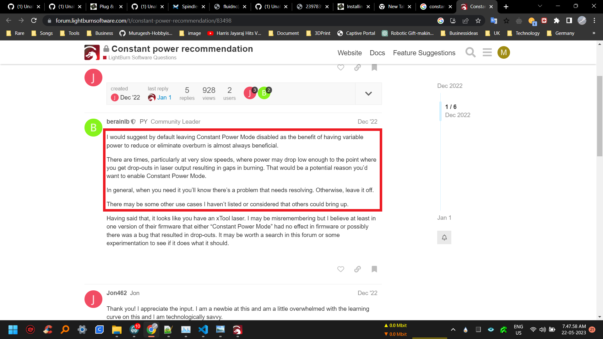 Unable to connect with Lightburn GRBL (1.1f or later) · Issue #898 · bdring/FluidNC · GitHub