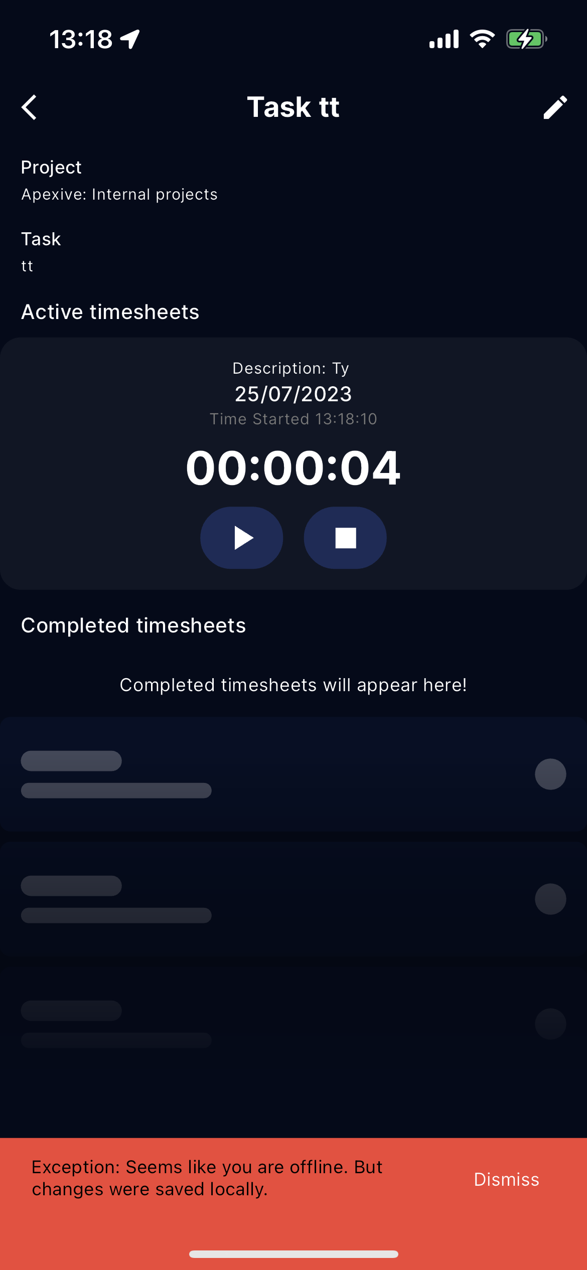Timesheets Design Update · Issue #47 · djangoflow/flutter-odoo-timesheets · GitHub