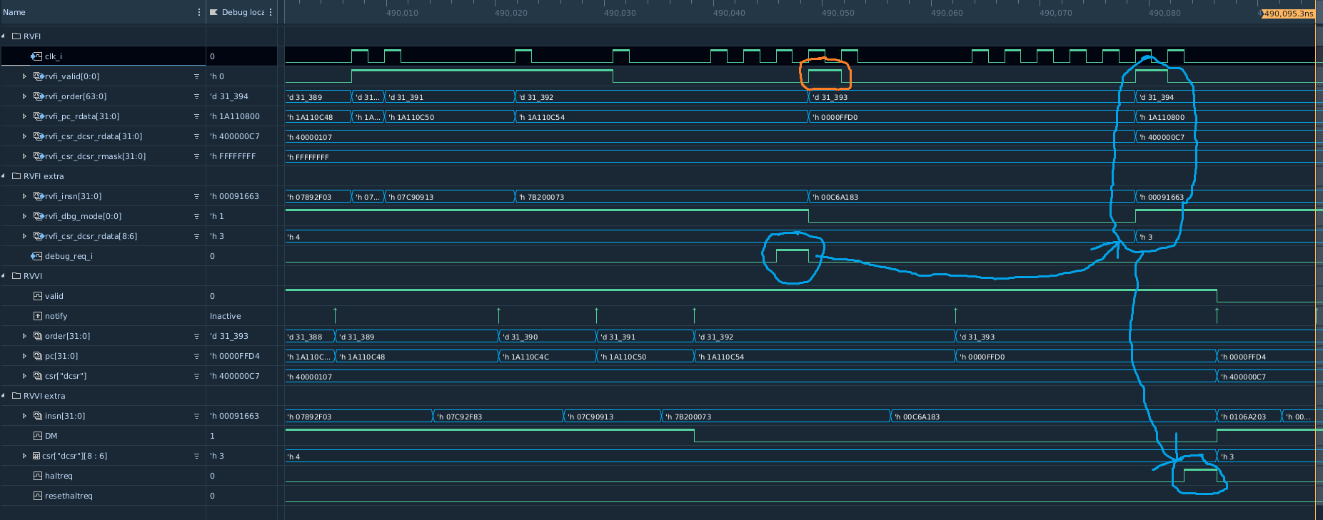 dcsr cause mismatch when entering debug after a step · Issue #340 · openhwgroup/cv32e40x · GitHub