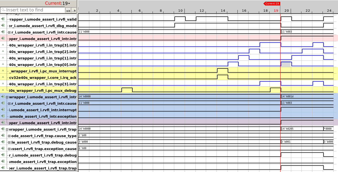 "rvfi_intr" repeated mistakenly · Issue #355 · openhwgroup/cv32e40s · GitHub
