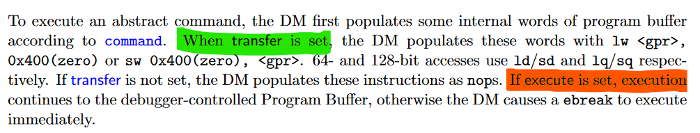 Possible Typo - "If execute is set" · Issue #859 · riscv/riscv-debug-spec · GitHub
