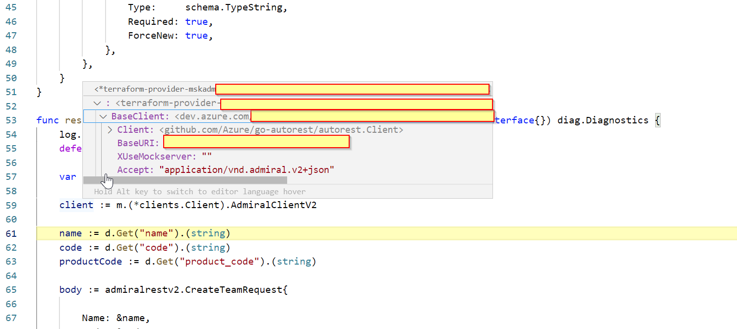 How to define request Accept header with constant value so user of a client do not need to ...