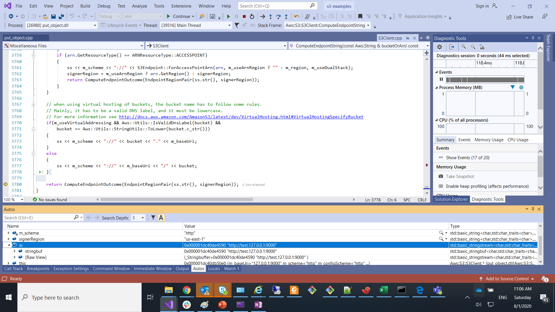Faq How To Use Minio With Aws C Sdk · Issue 10176 · Miniominio