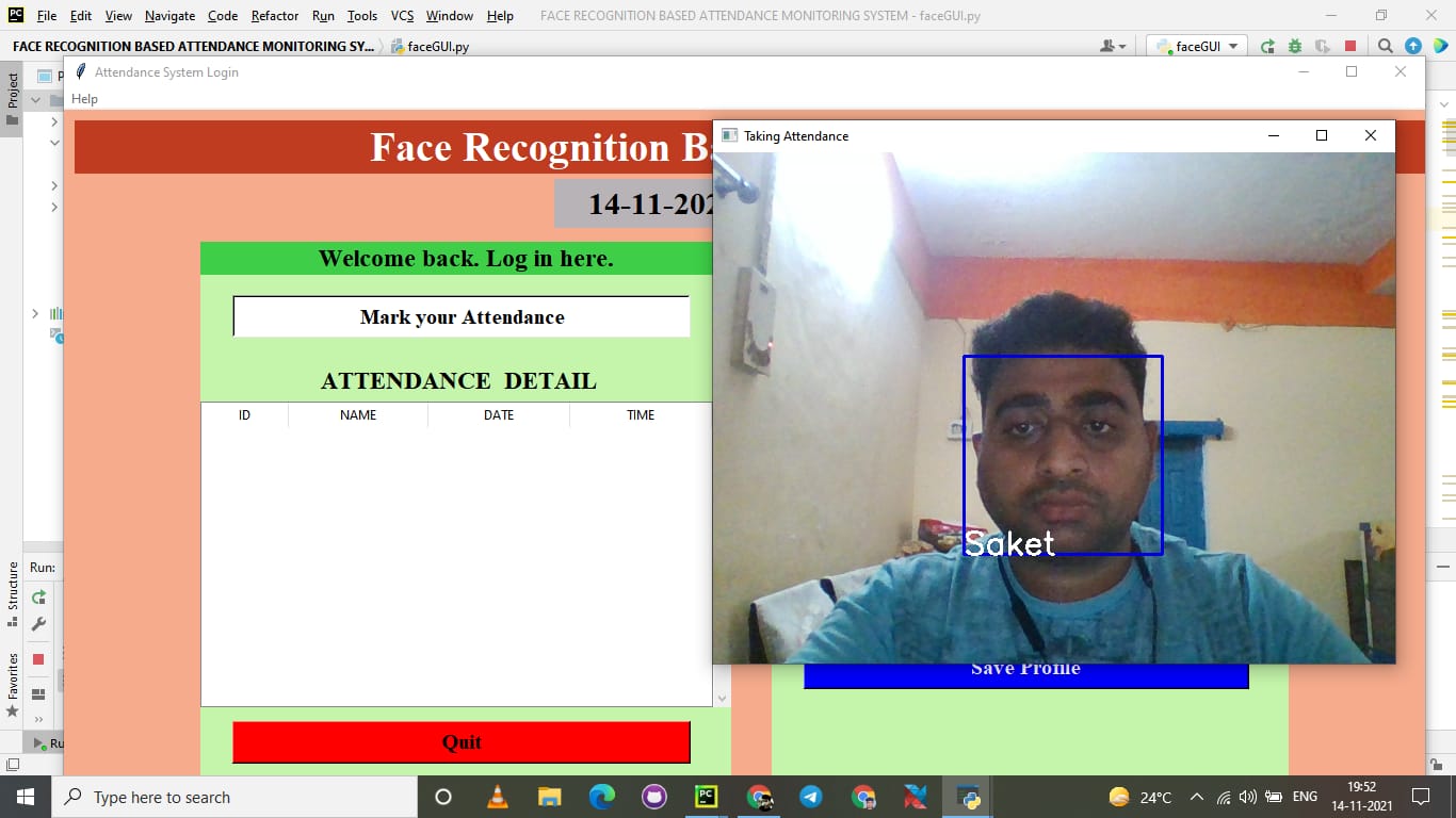 GitHub - Saket1062/Face-recogination-based-attendence-system