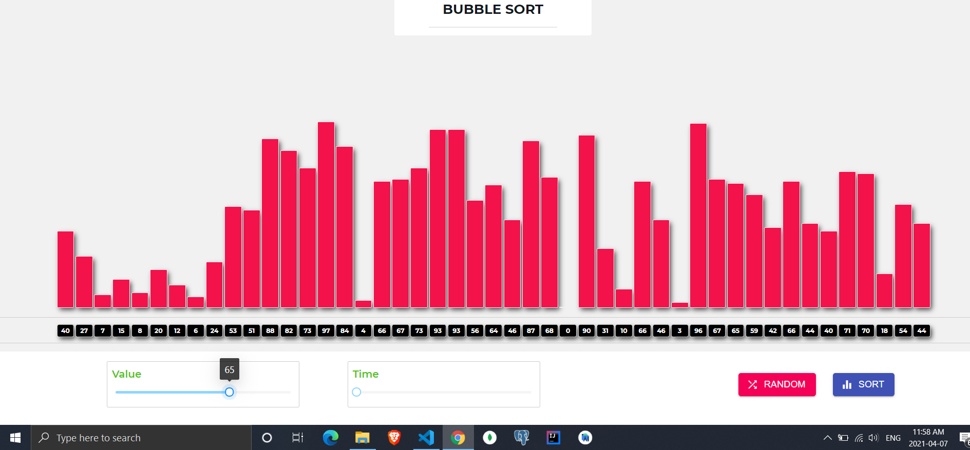 Github Saket1062 Algorithm Visualizer Developed And Designed An