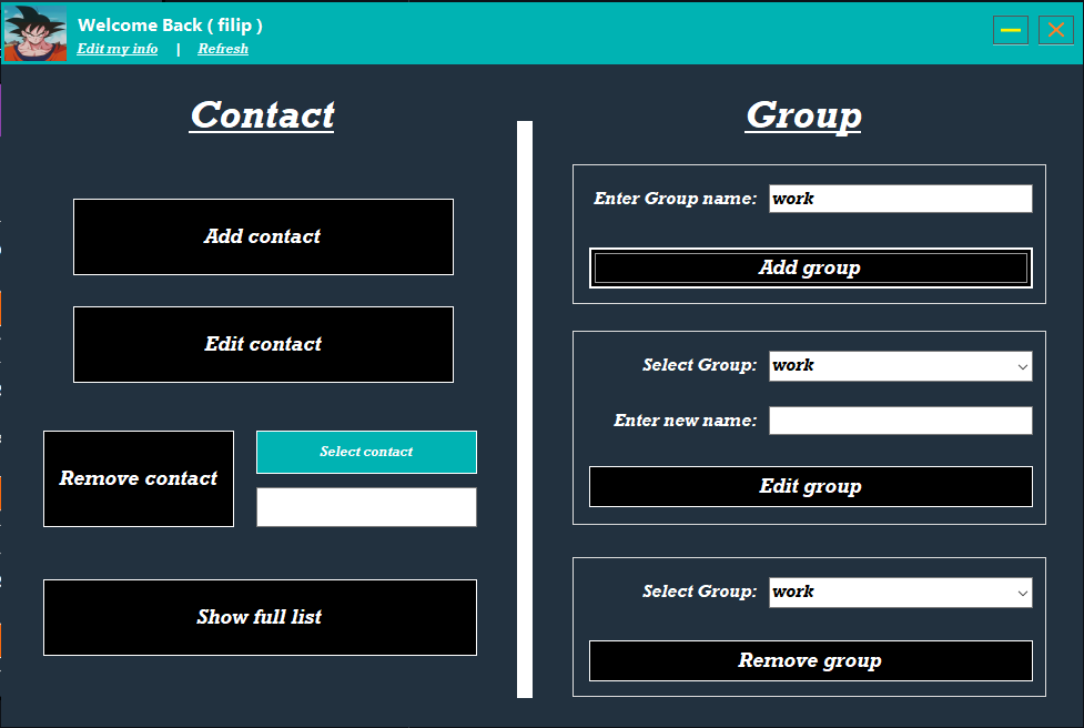 GitHub - Filip-92/ContactManager: C# desktop application allowing to manage contacts within ...