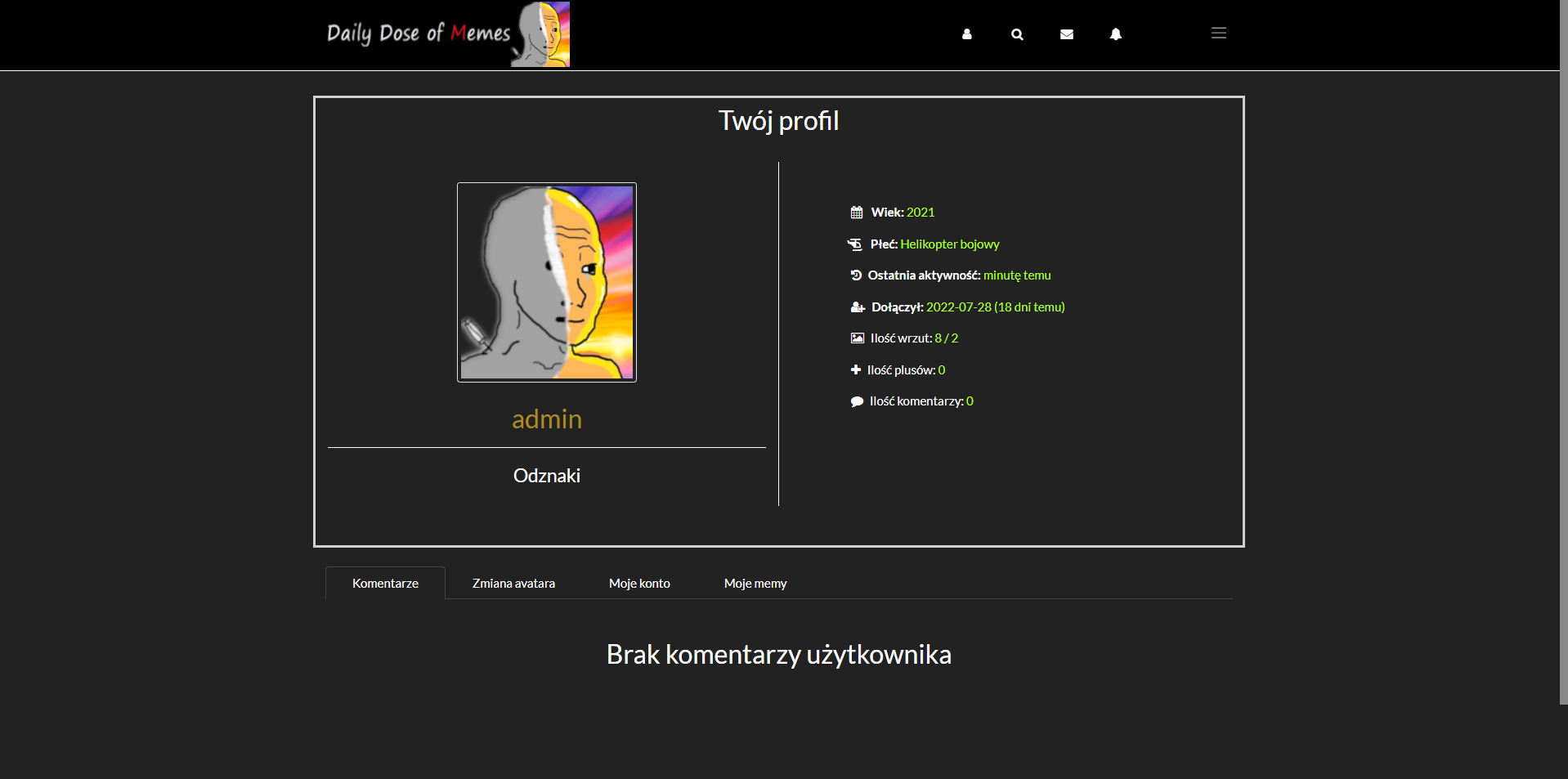 GitHub - Filip-92/MemeUpload: DDMemes, web application for uploading and sharing memes, built ...
