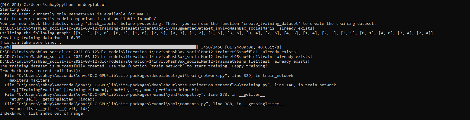 Issue with re-training · Issue #1162 · DeepLabCut/DeepLabCut · GitHub