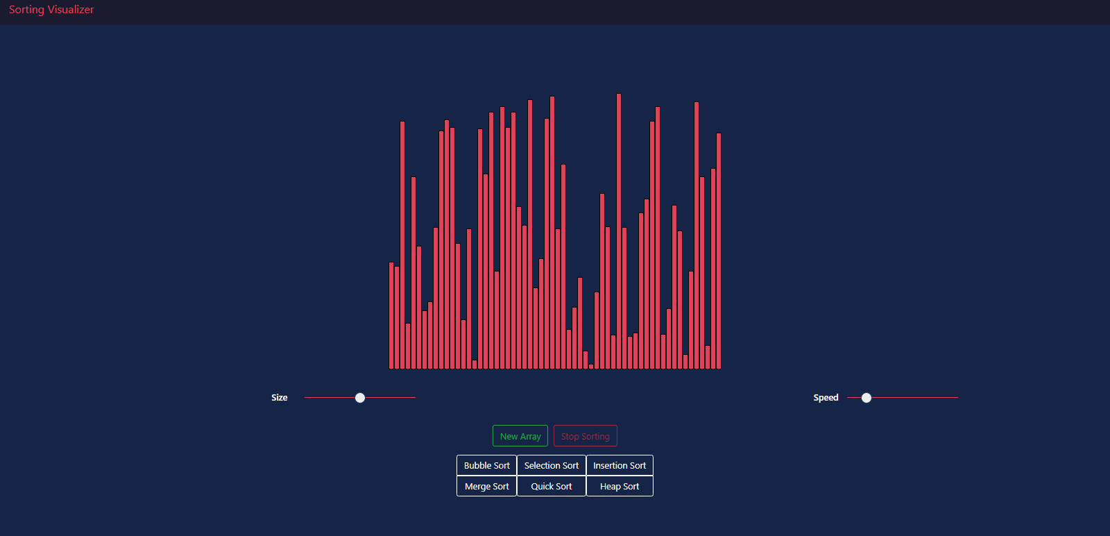 GitHub - abhay-tomar03/Sorting-Visualizer: Here is the live preview