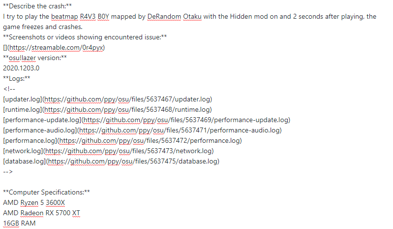 Hidden Mod · Issue #11080 · ppy/osu · GitHub