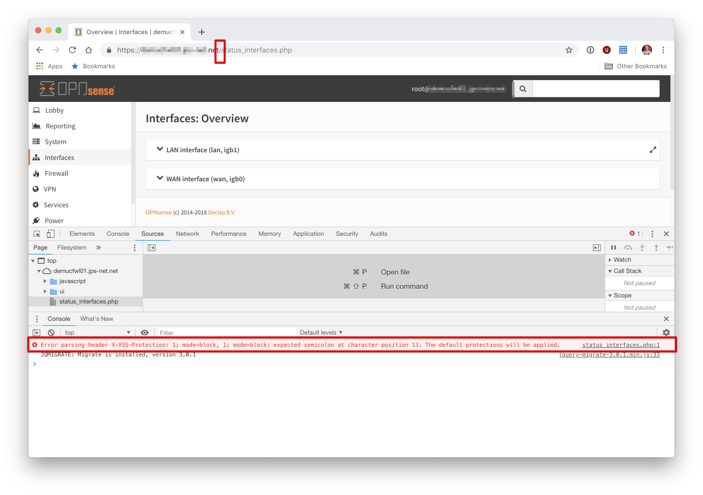 www/nginx: Error parsing header X-XSS-Protection · Issue #991 · opnsense/plugins · GitHub