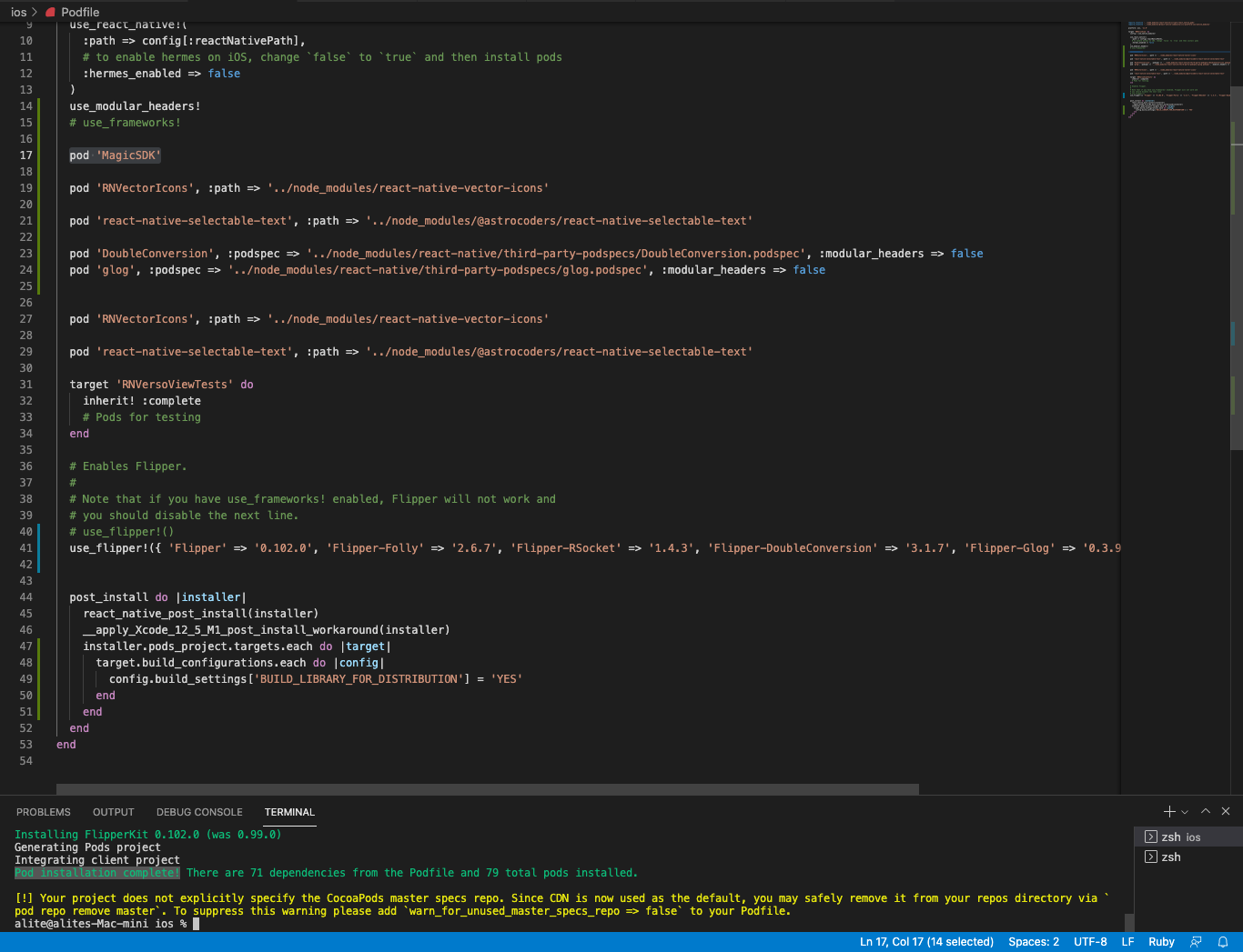 Could not find module 'BigInt' for target 'x86_64-apple-ios-simulator'; found: arm64, arm64 ...