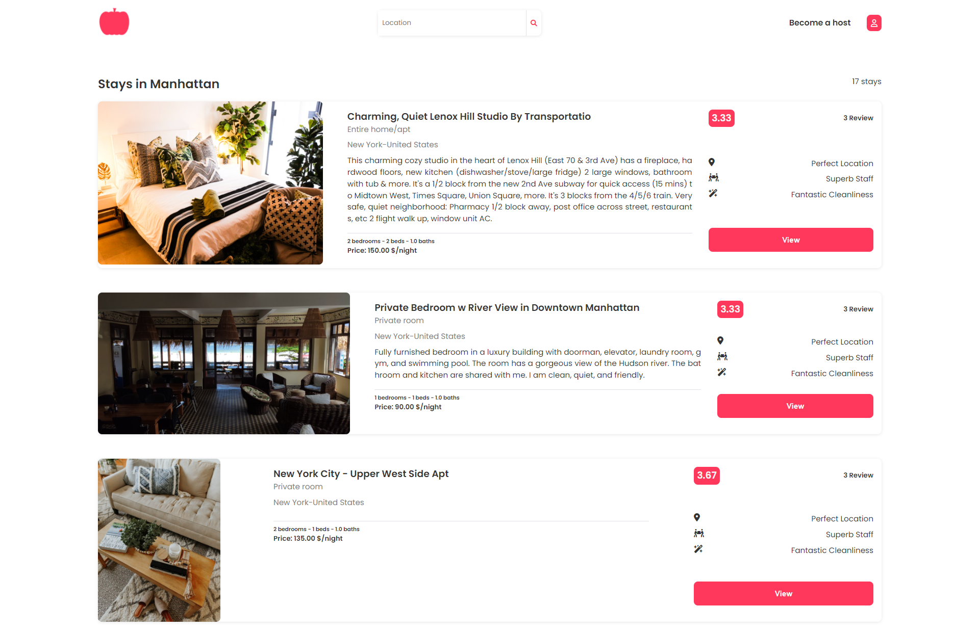 GitHub - berkkasapoglu/lightbnb: Fullstack home renting web app built with Express, Node and MongoDB