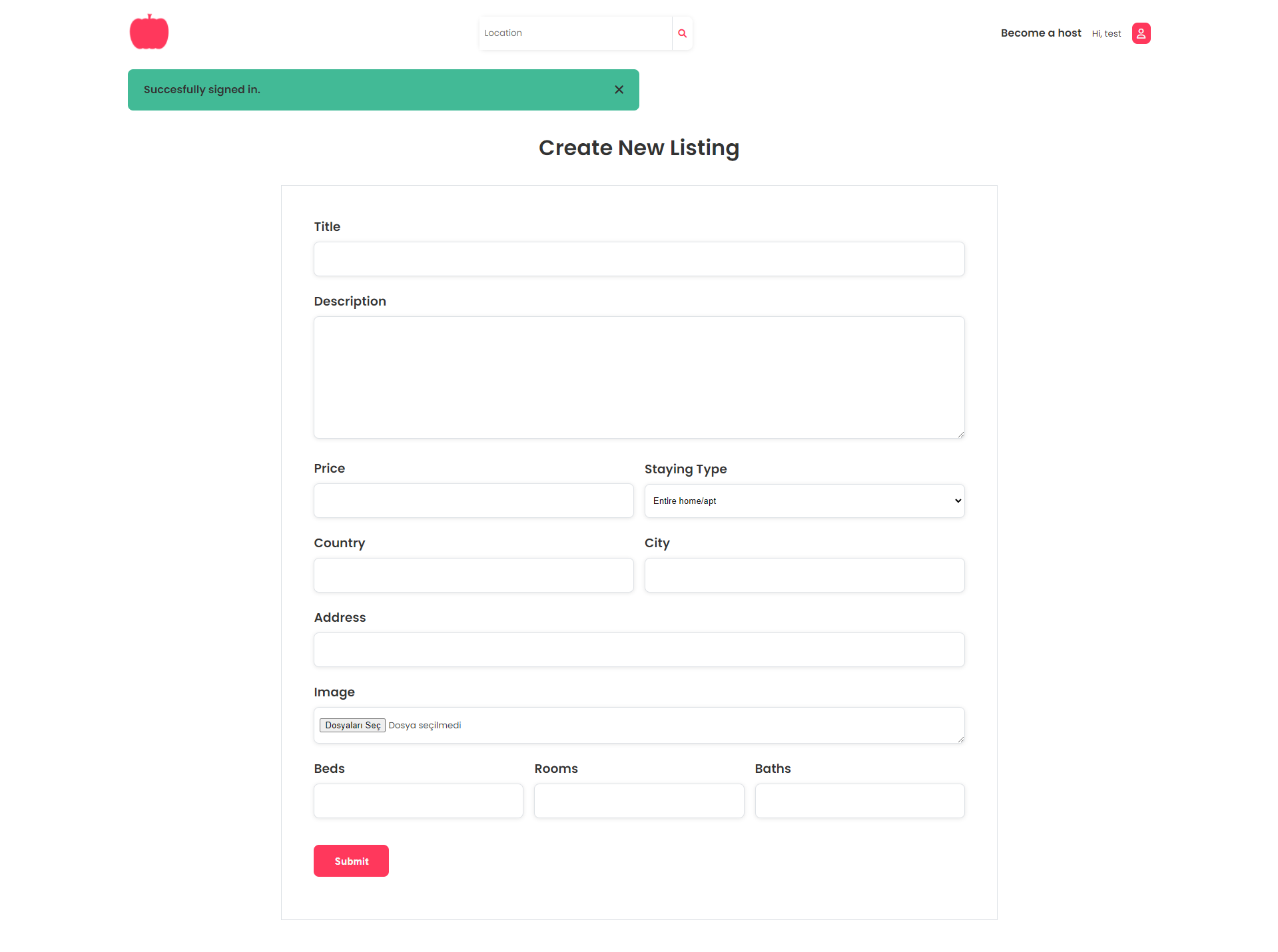 GitHub - berkkasapoglu/lightbnb: Fullstack home renting web app built with Express, Node and MongoDB