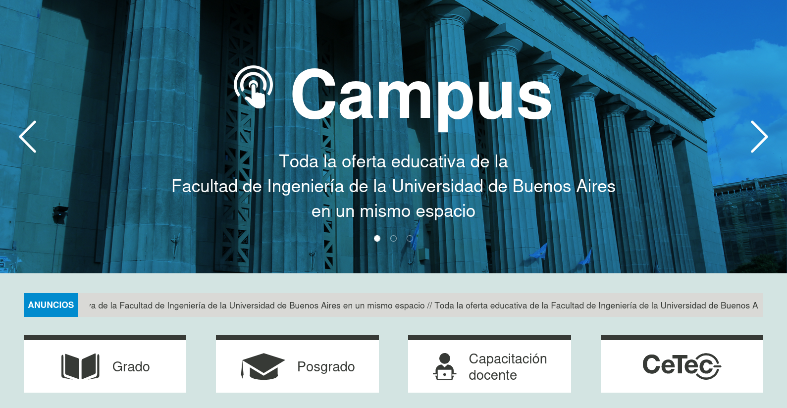 GitHub - collazomanuel/campus-landing: Página de aterrizaje (2023-) del campus virtual de la ...